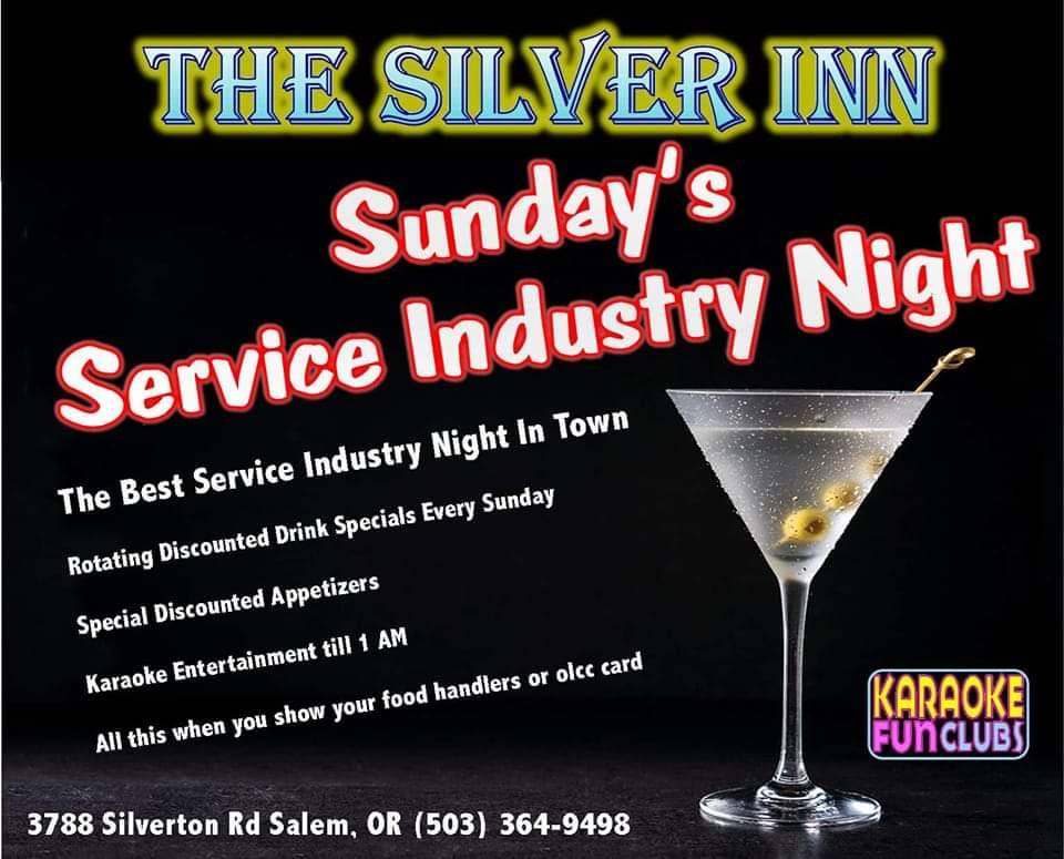 Menu at THE SILVER INN pub & bar, Salem