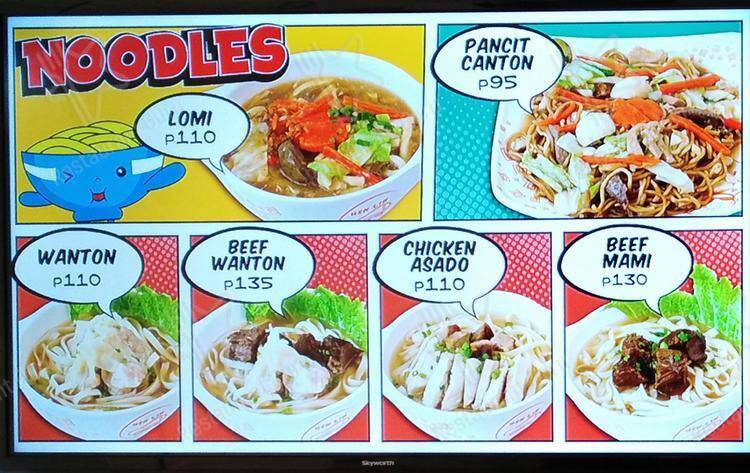 Menu at Hen Lin restaurant, Tagaytay, Ayala Mall Serin