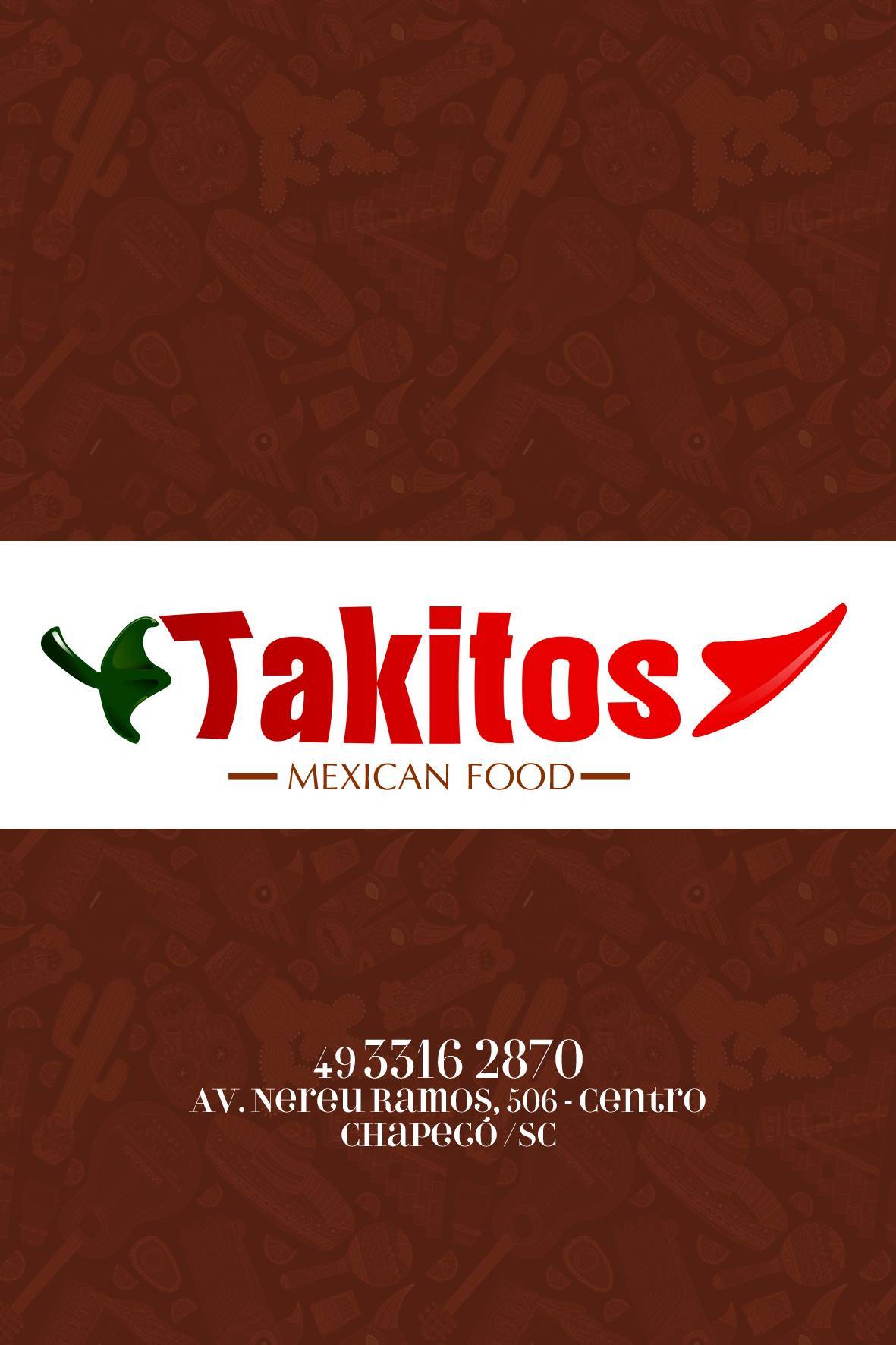 Menu em Takitos Mexican Food restaurante, Chapecó, R. Benjamin Constant