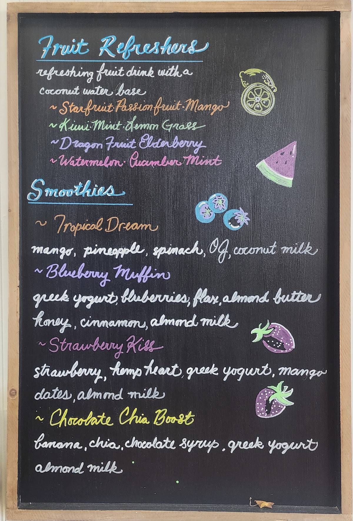 Menu at Tasty Greens ToGo restaurant, Mountain Home
