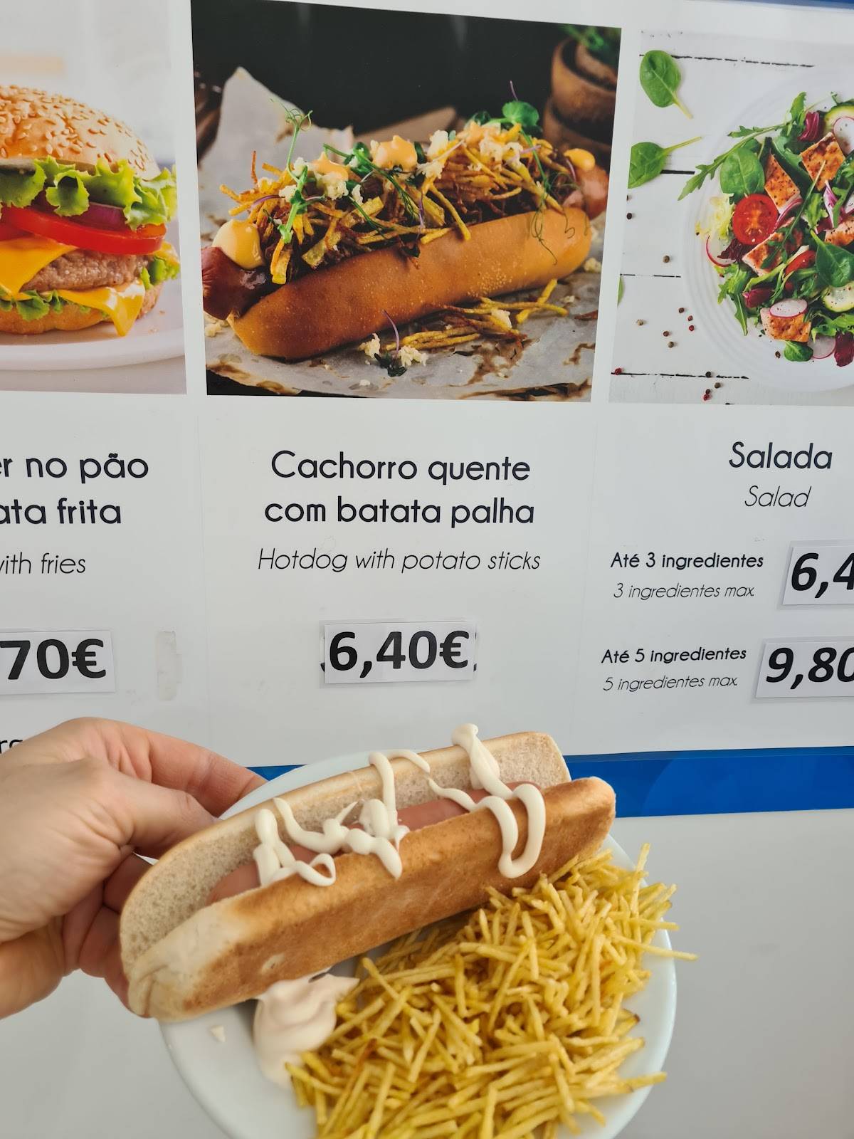 Menu em Tejo restaurante, Lisboa, Esplanada Dom Carlos I