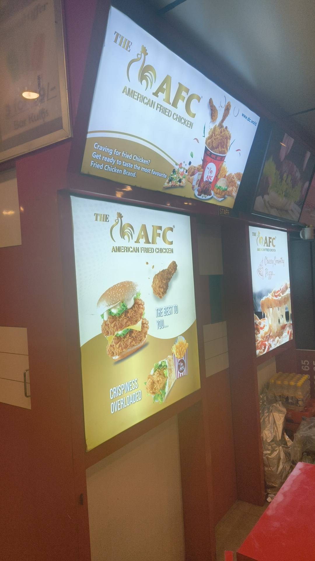 Menu at The AFC American fried Chicken (Madikeri), Madikeri