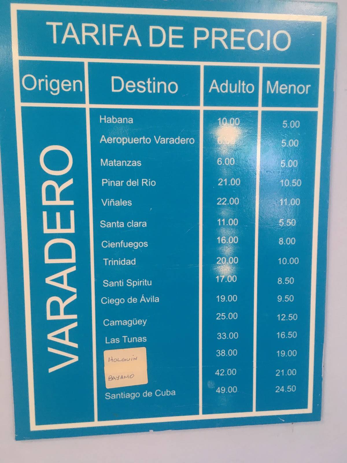 Menu at The Beatles Live Music Bar and Grill, Varadero