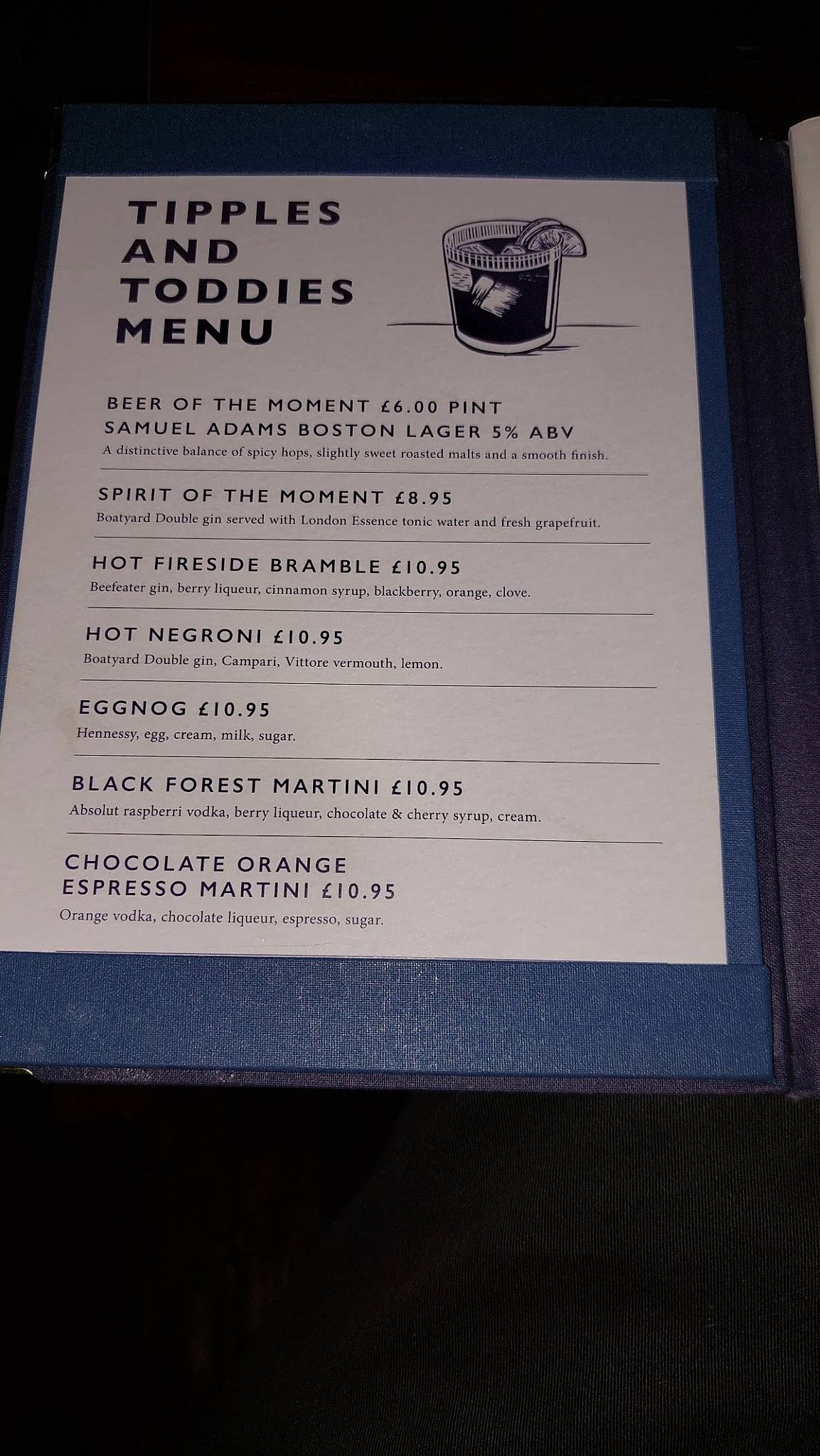 Menu at The Cloth Ear pub & bar, Belfast