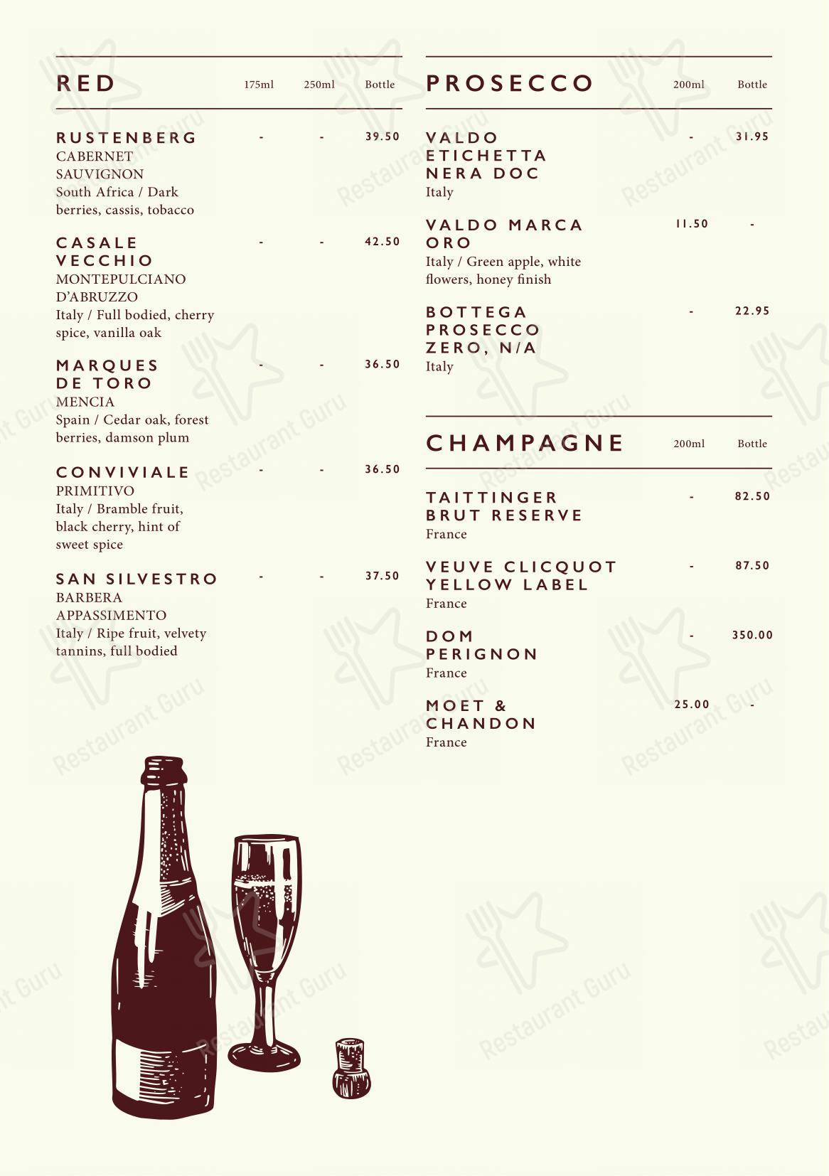 Menu at The Cloth Ear pub & bar, Belfast