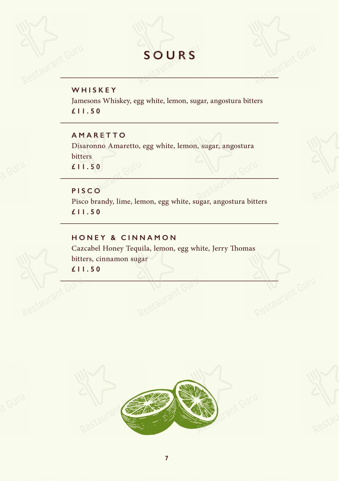 Menu at The Cloth Ear pub & bar, Belfast