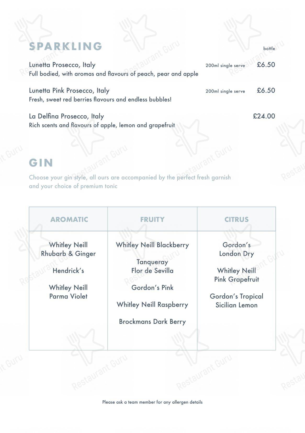 Menu at The Craven Heifer pub & bar, Ingleton