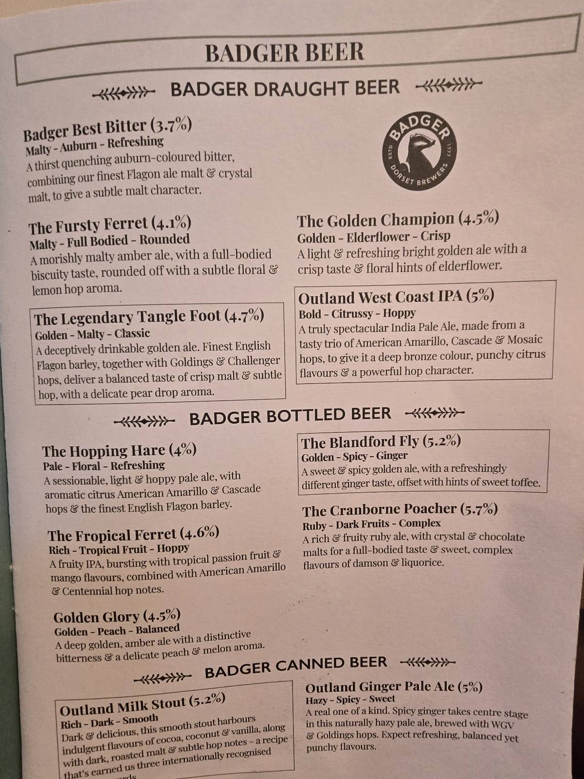 Menu at The Frog at Mindenhurst pub & bar, Camberley