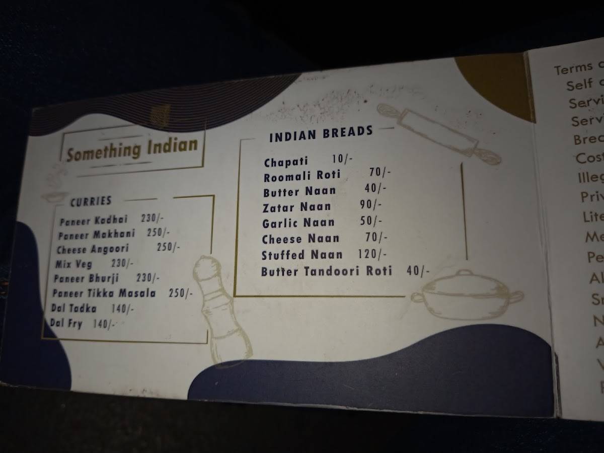 Menu at The Gallery Cafe, Surat, Green Orchid Party Plot