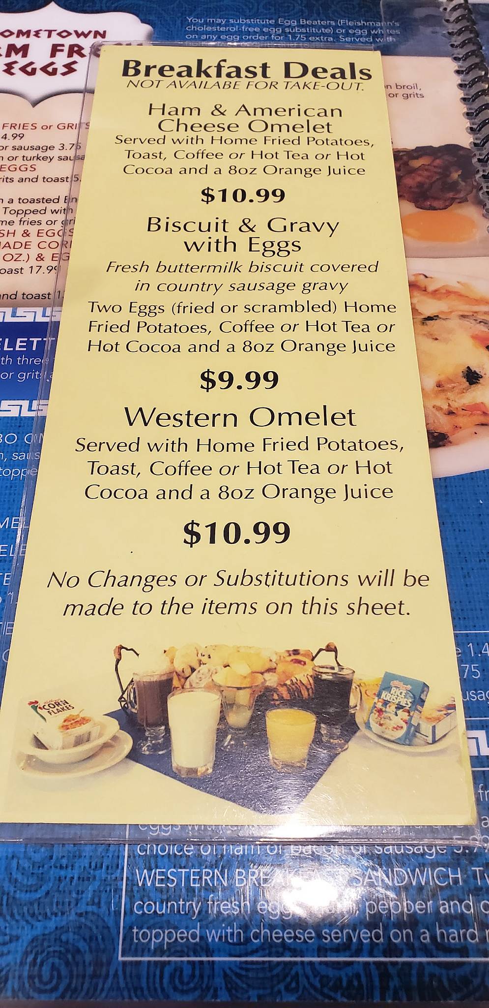 Menu at The Gateway Diner desserts, Albany, 899 Central Ave