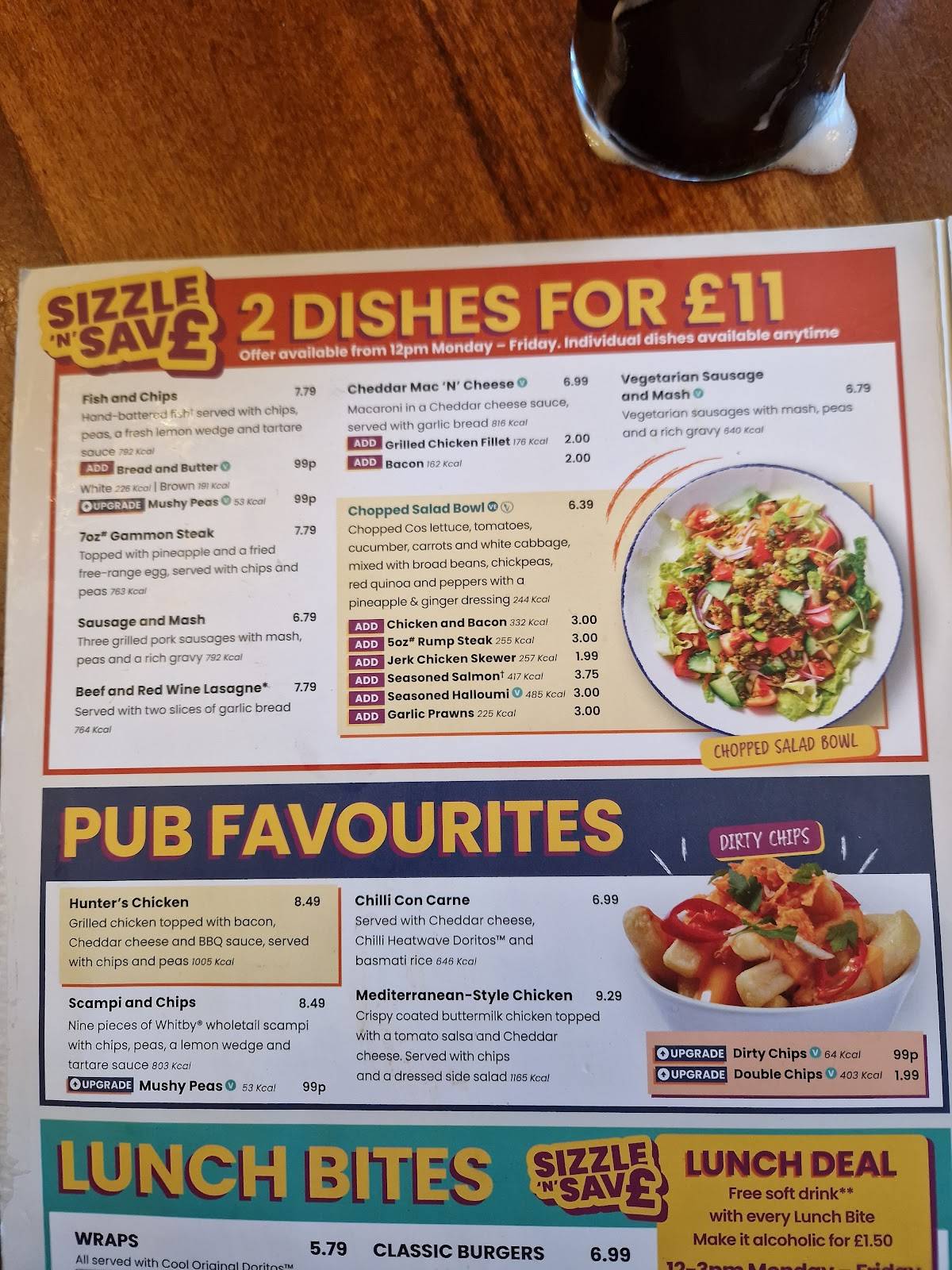 Menu at The Grange Hotel pub & bar, Sunderland