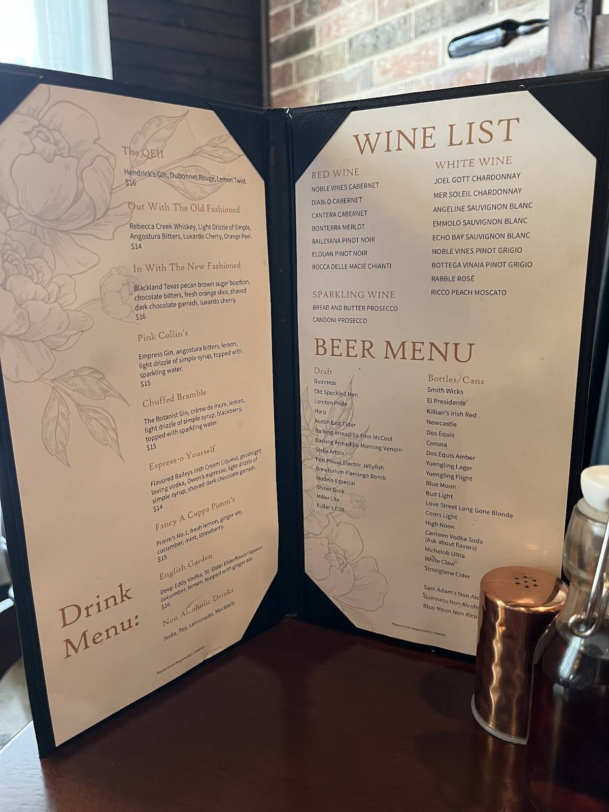 Menu at The Grumpy George Pub & Grub, Georgetown