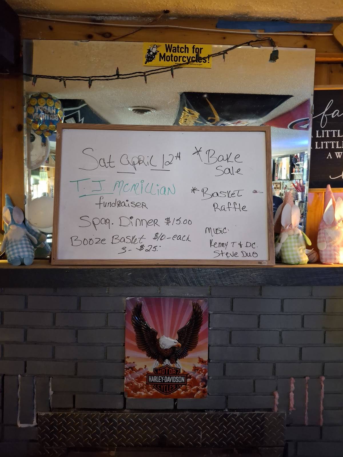 Menu at The Halftime Bar & Grill, South Glens Falls