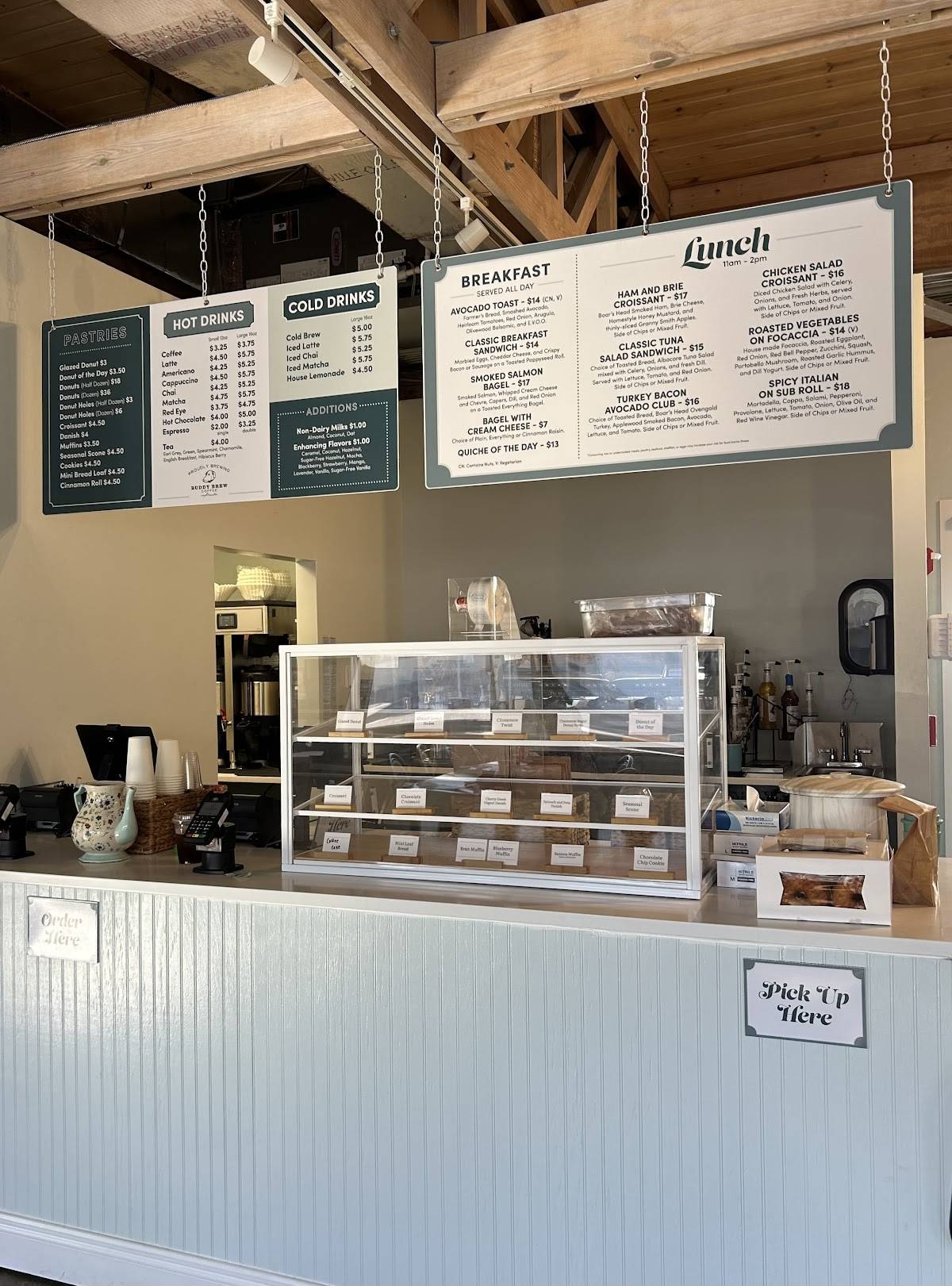 Menu at The Inn Bakery, Boca Grande