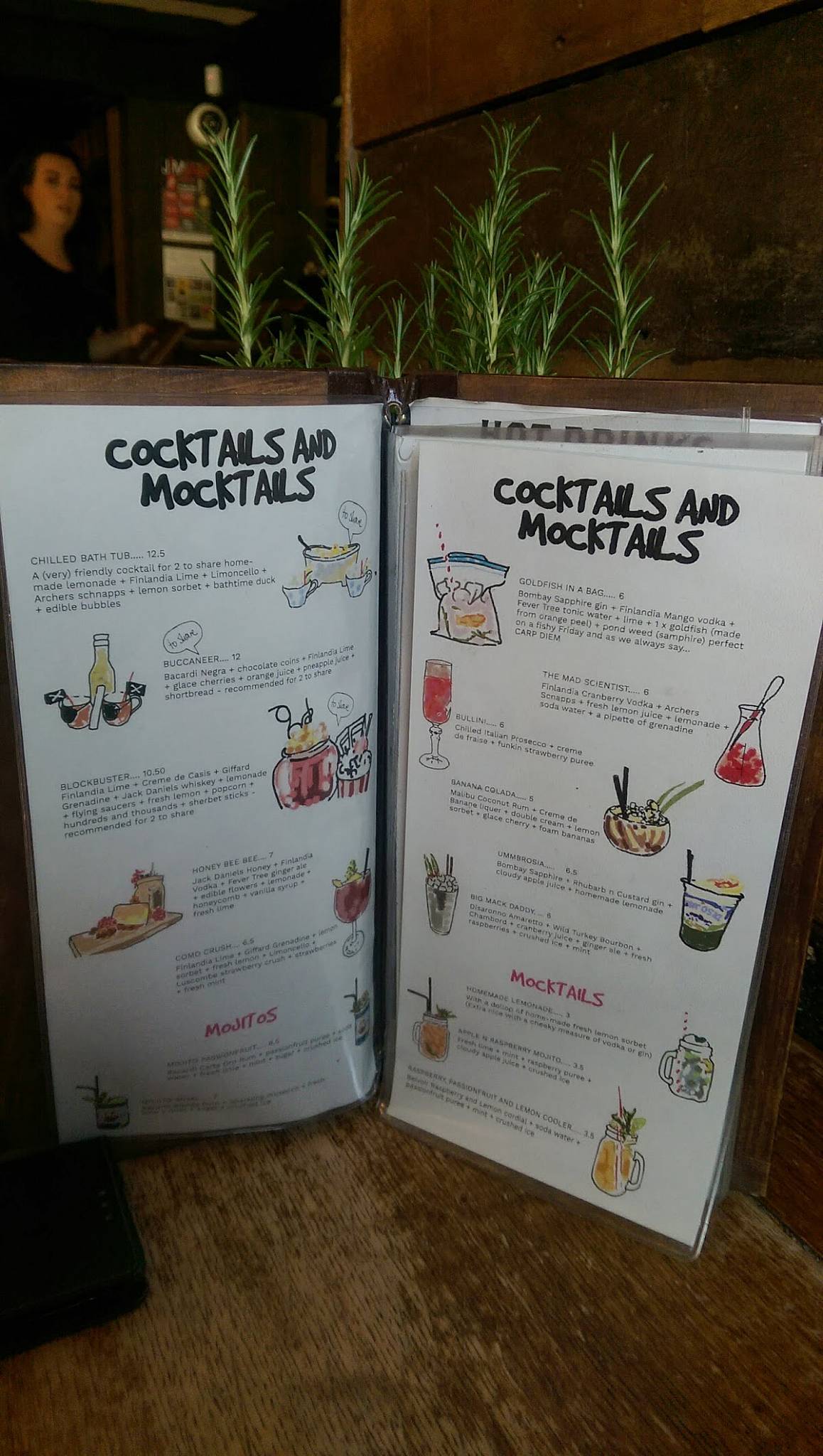 Menu at The Joiners Arms pub & bar, Derby