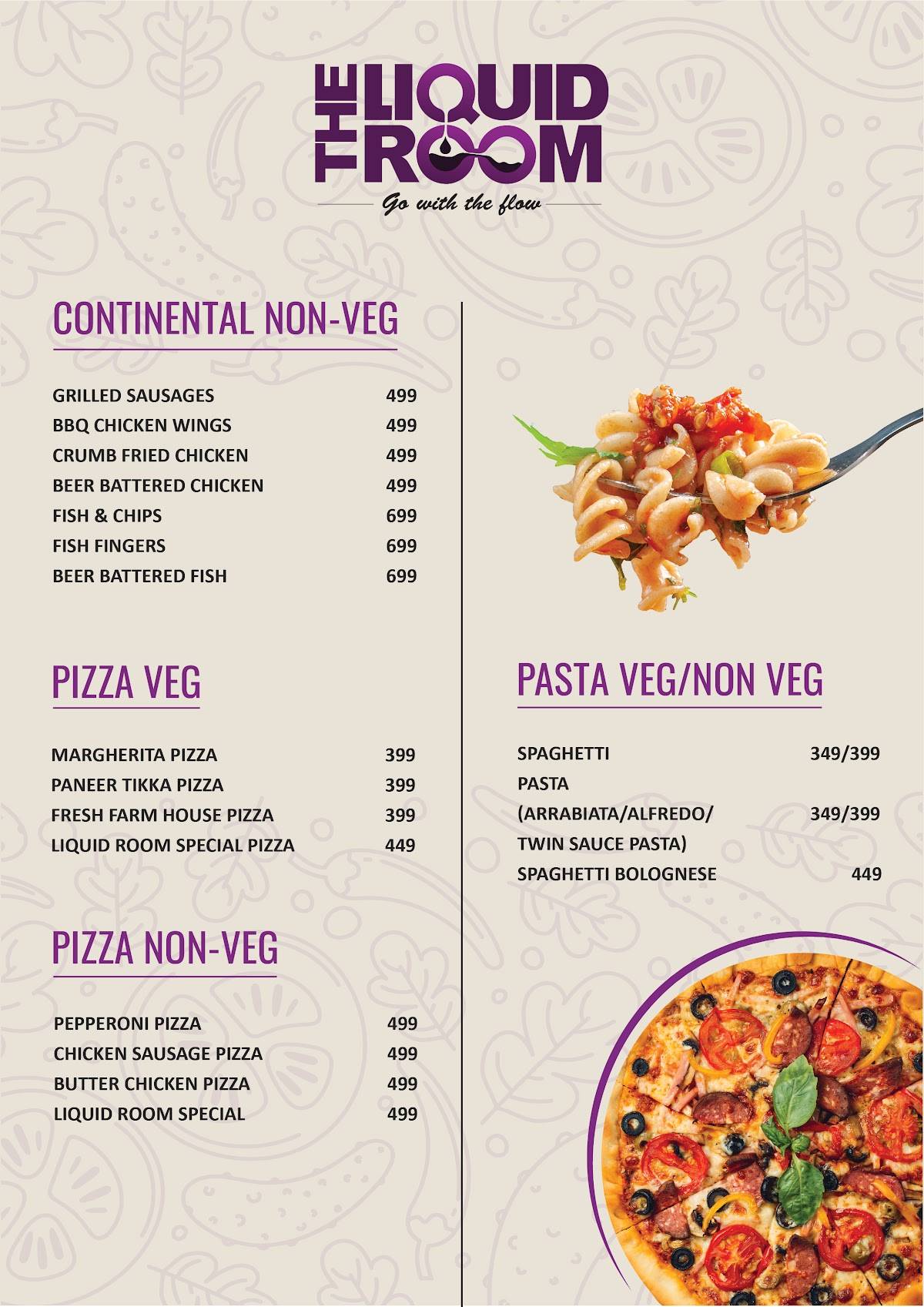Menu at The Liquid Room- Best Pub, Club/Bar In Amritsar, Amritsar