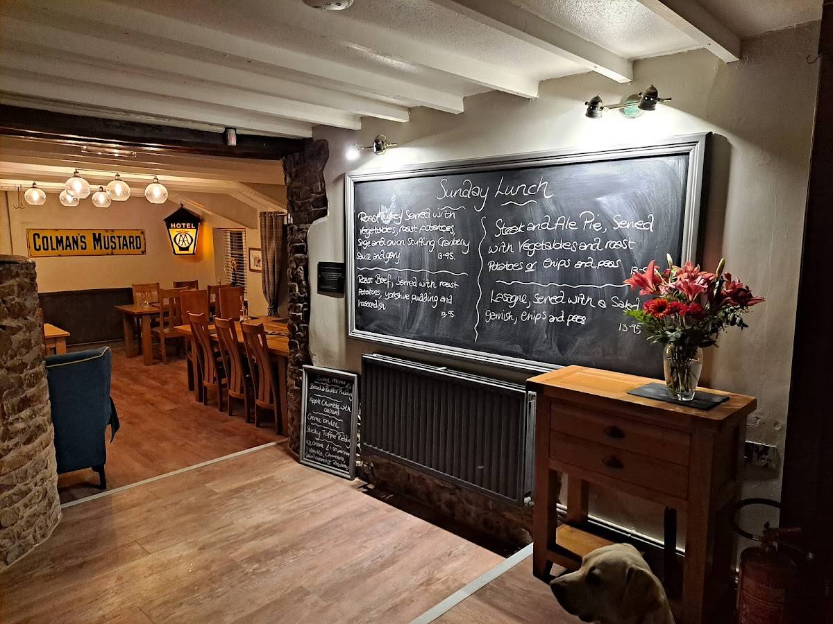 Menu at The London Inn pub & bar, Crediton, Morchard Road
