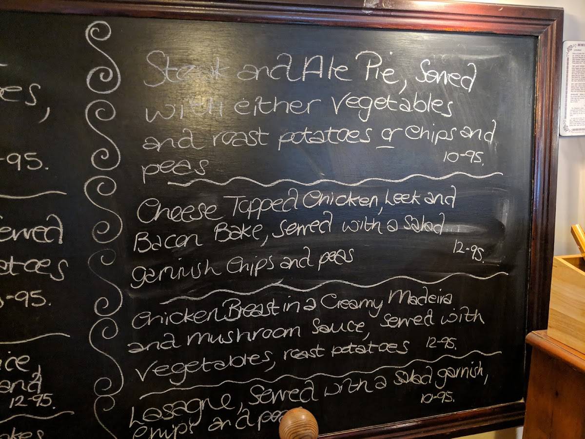 Menu at The London Inn pub & bar, Crediton, Morchard Road