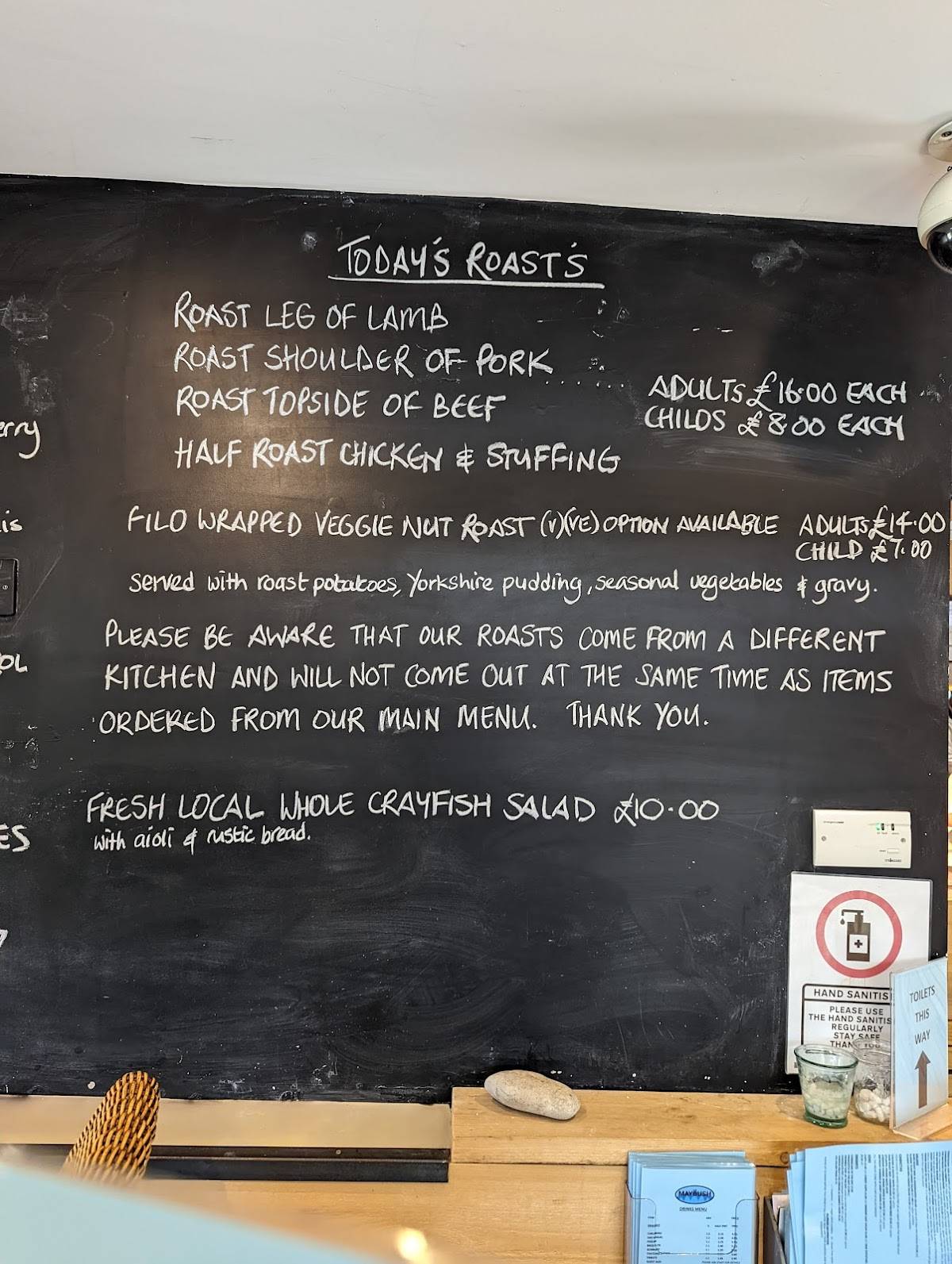 Menu at The Maybush Pub Newbridge, Northmoor