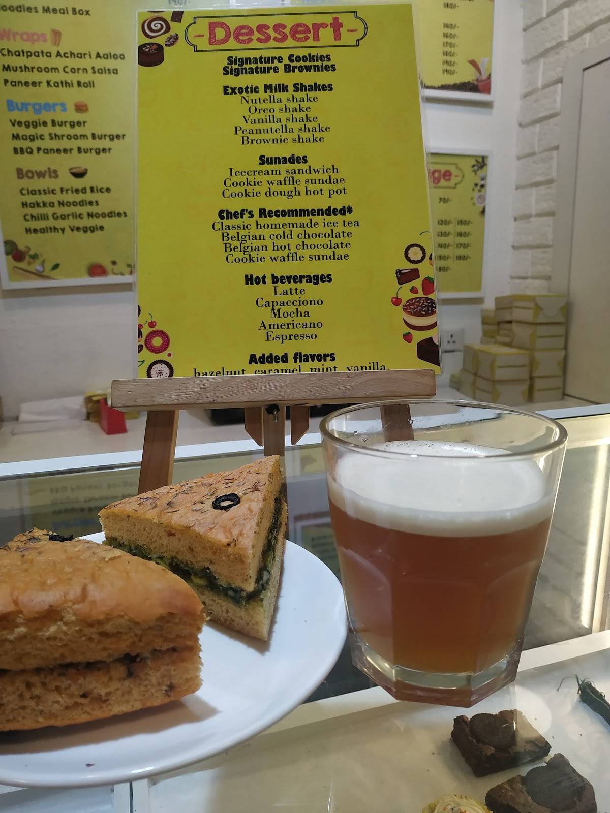 Menu at The Meeting Room, Kolkata