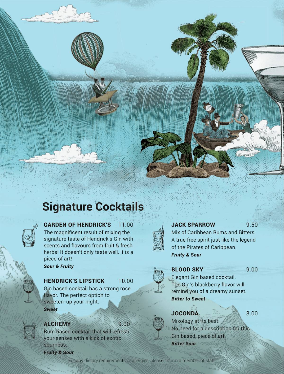 Menu at The Old Powerhouse Chill Bar, Nicosia