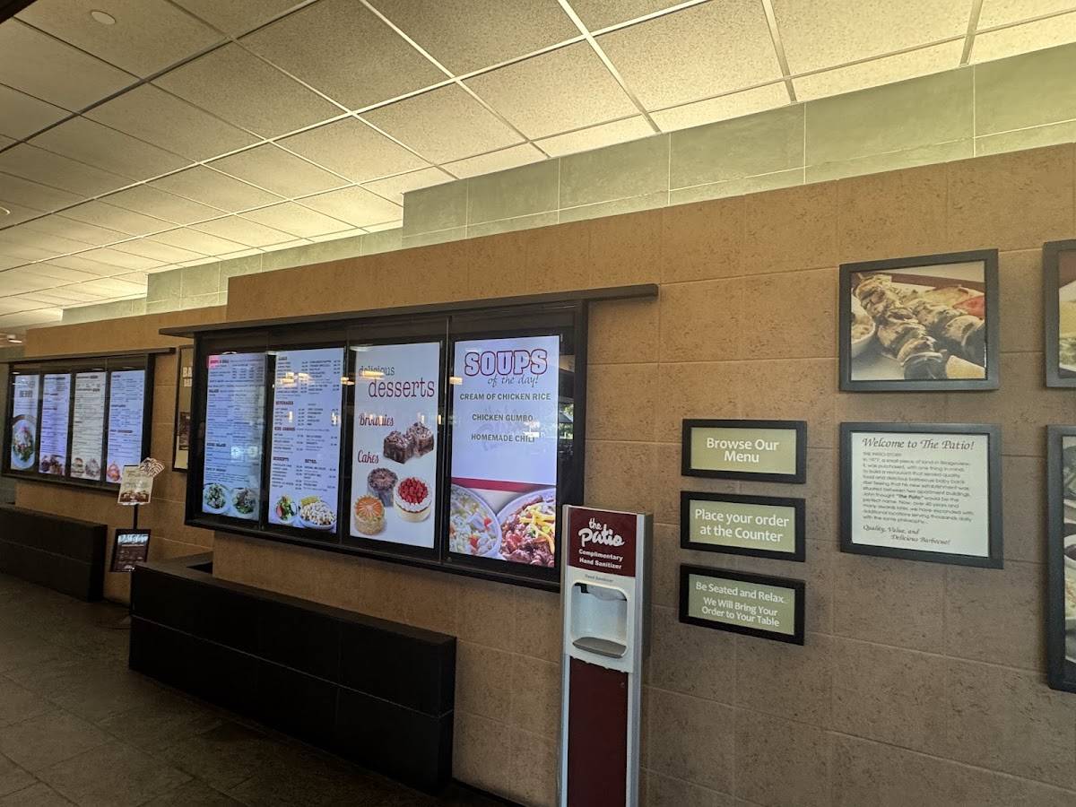 Menu at The Patio - Bolingbrook BBQ, Bolingbrook, 151 S Weber Rd
