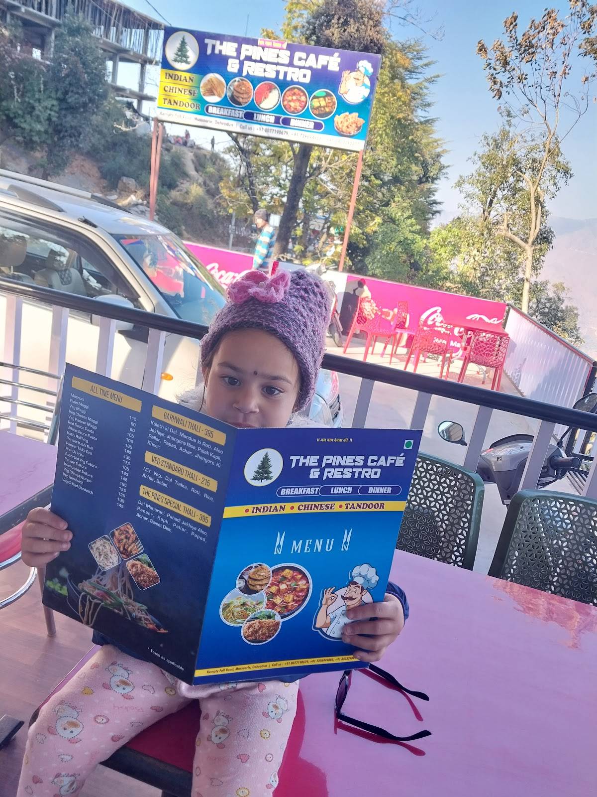 Menu at The Pines Cafe & Restro, Mussorie Range