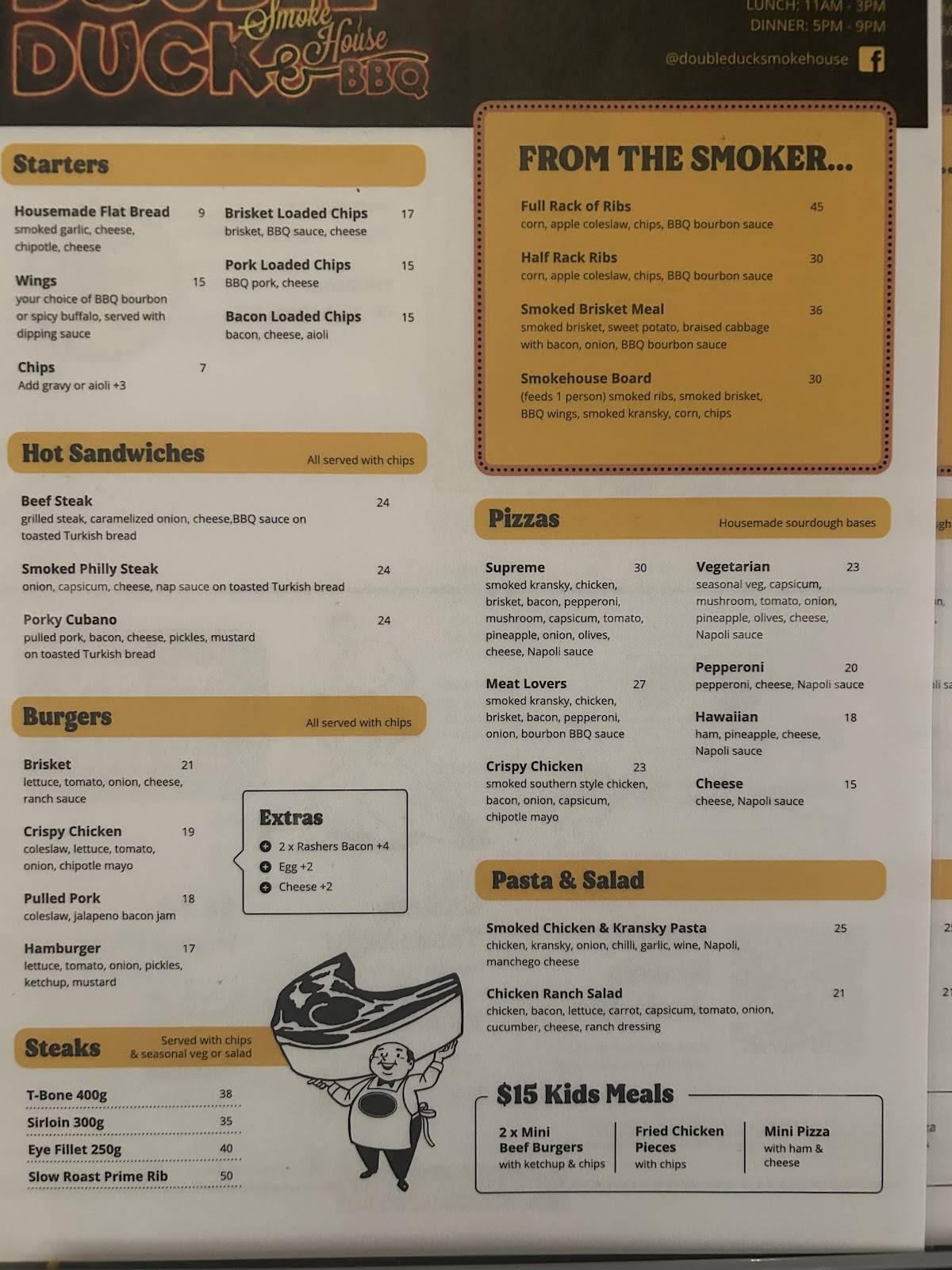 Menu at The Premier Hotel pub & bar, Broadmeadow