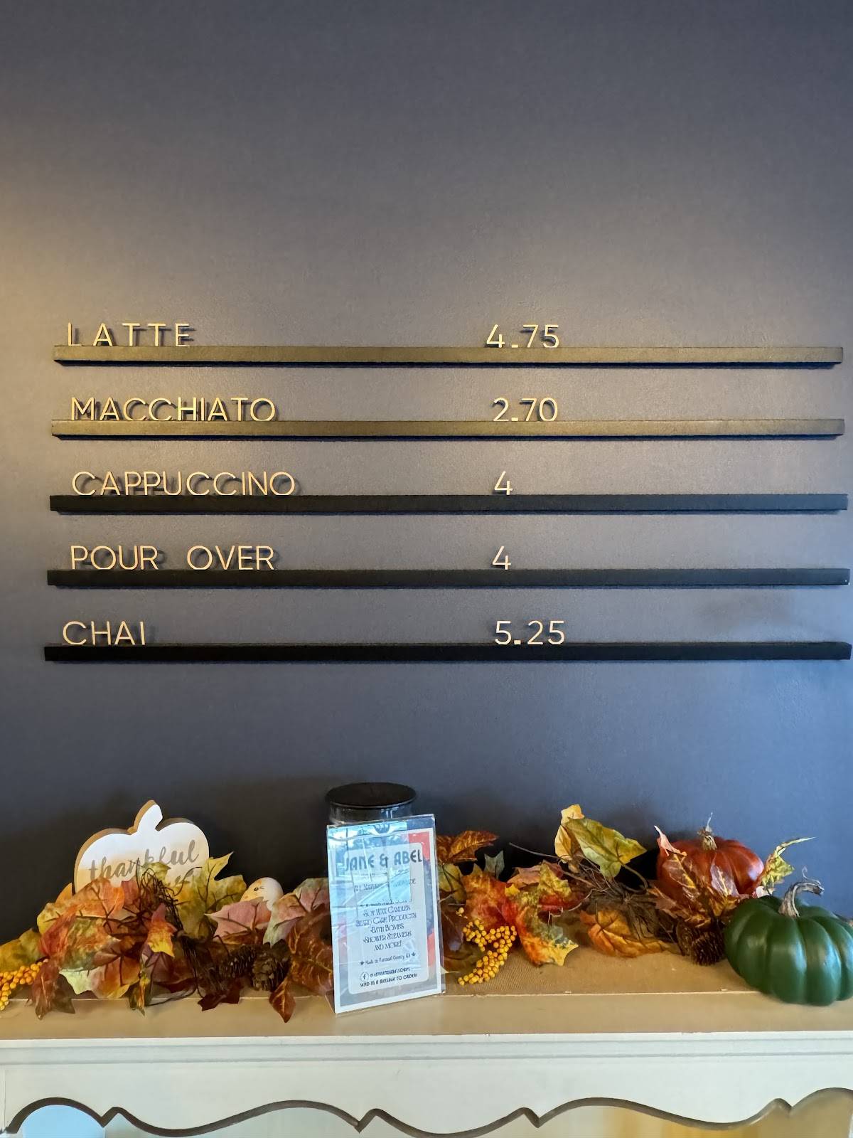 Menu at The Proper Library & Coffee, Glennville