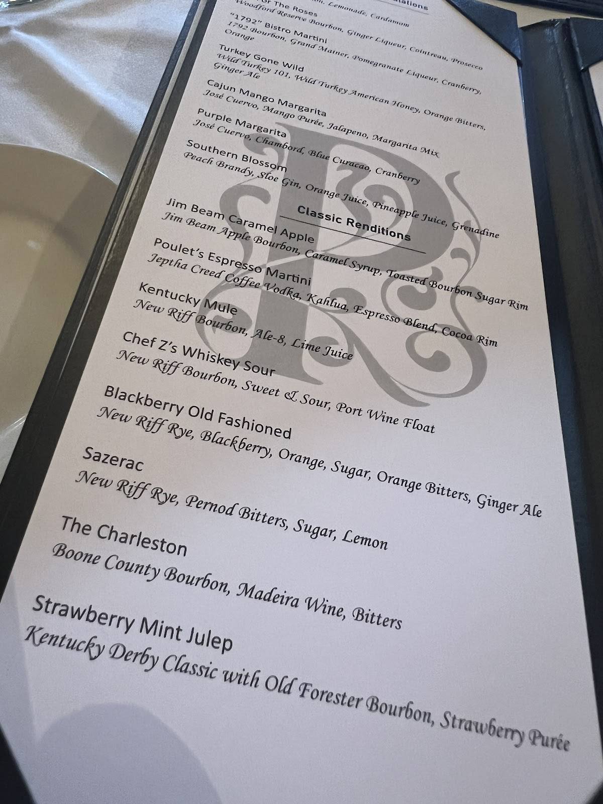 Menu at The Purple Poulet pub & bar, Newport