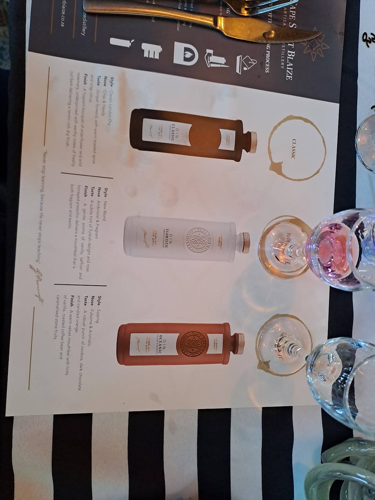 Menu at The Social Food Club, Bloemfontein