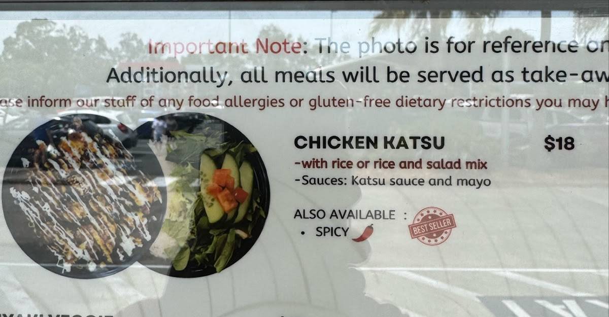 Menu at The Sushi 79 restaurant, Currimundi, Markets