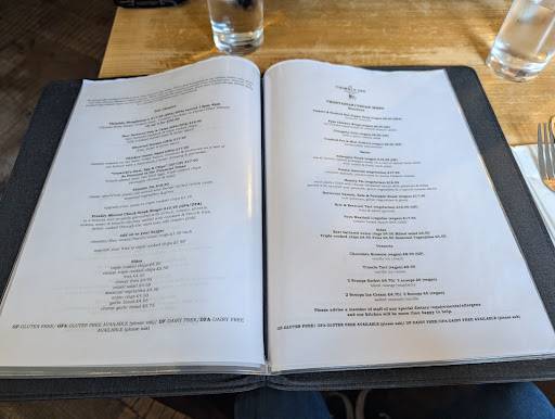 Menu at The Thimble Inn pub & bar, Puddletown