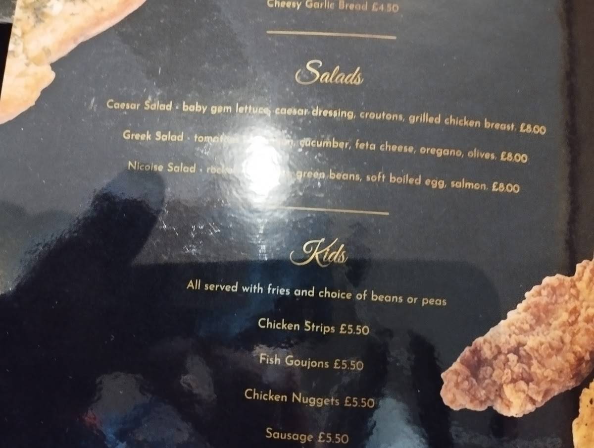 Menu at The Wild Rose pub & bar, Bootle, 1a-2b Triad Centre