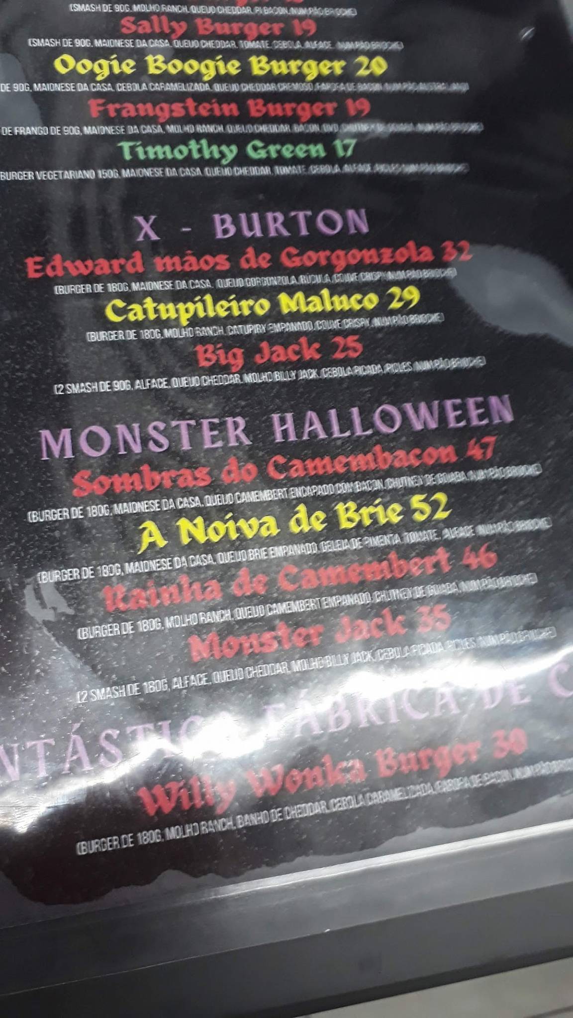 Menu em Tim Burger Butantã restaurante, São Paulo