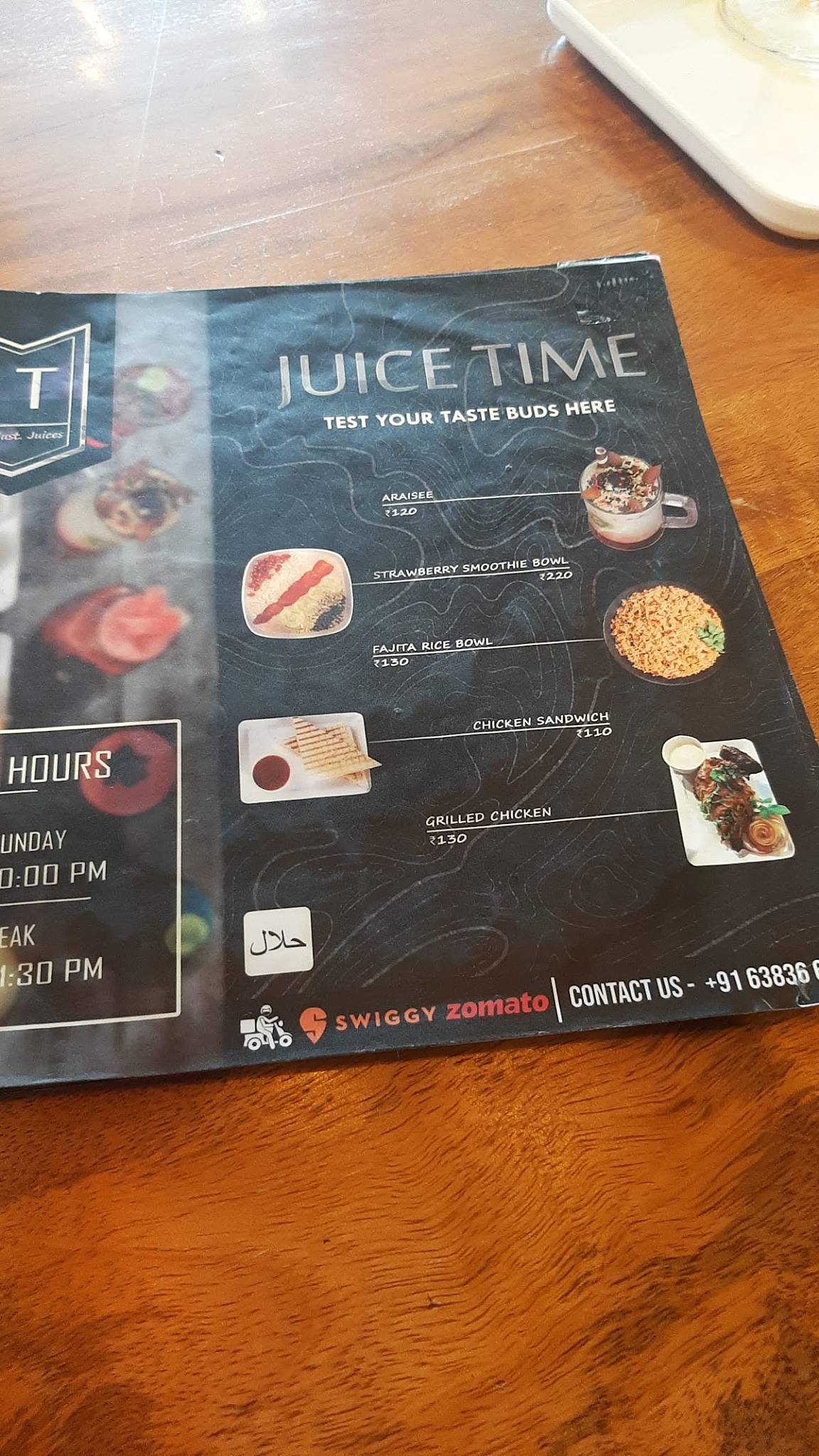 Menu at Juice Time(not.just.juices), Tirunelveli, 910/2