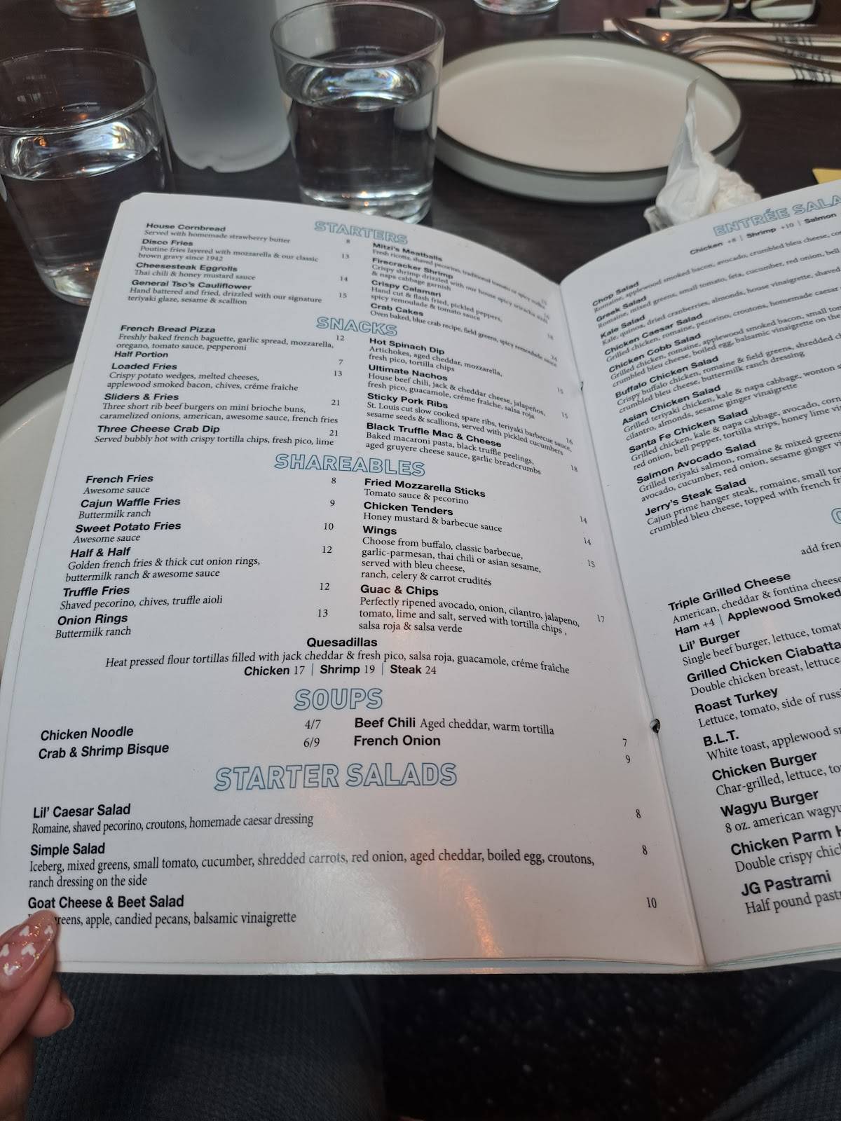 Menu at Tops Diner desserts, East Newark