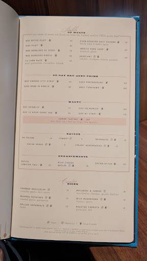 Menu at Trick Rider pub & bar, Frisco