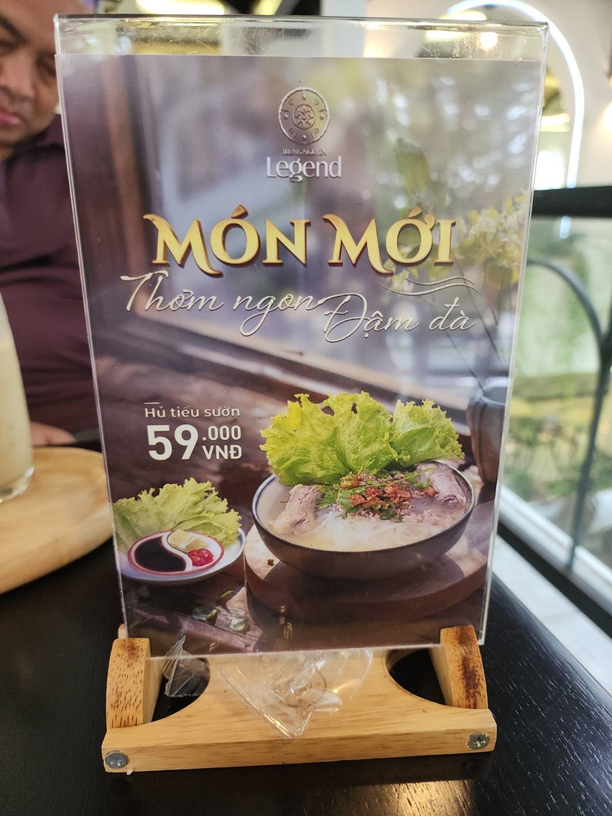 Menu at Trung Nguyên Legend Cafe, Vietnam, 7 Tôn Đức Thắng