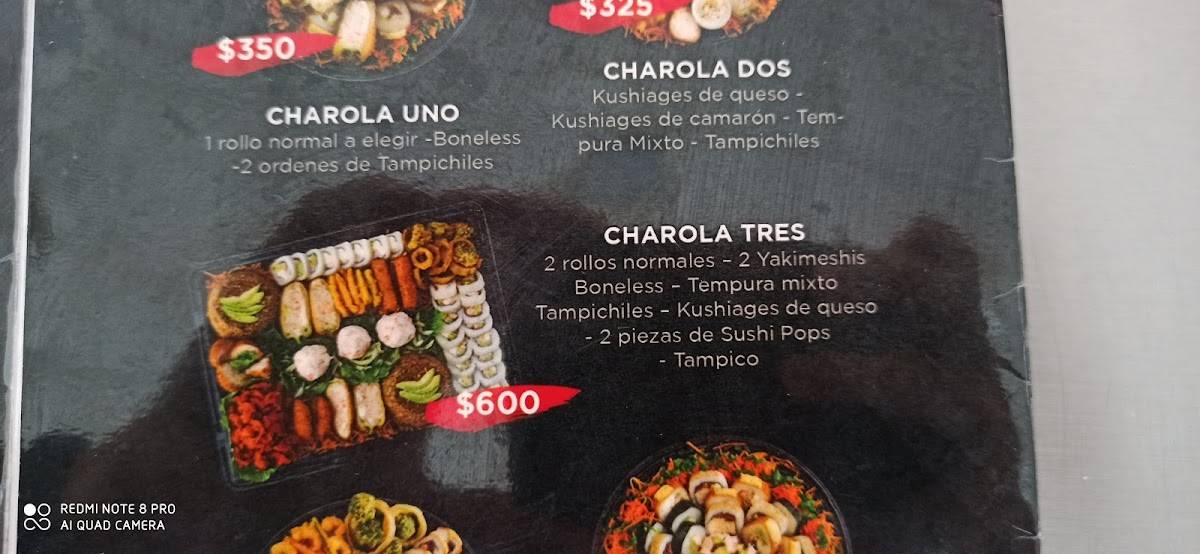Carta del restaurante Tu Rollo Cinco Sushi Perisur, Hermosillo