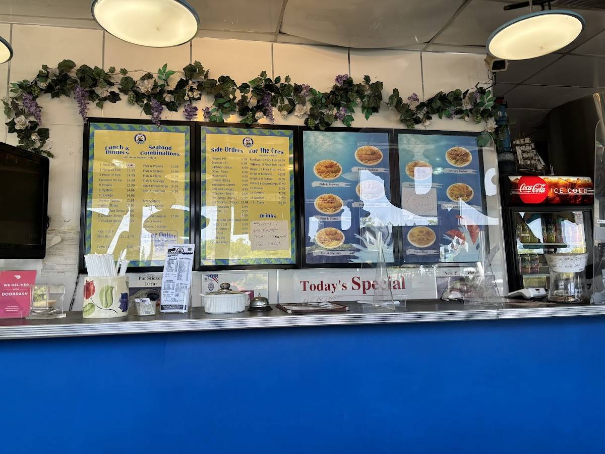 Menu at Tugboat Fish & Chips restaurant, Citrus Heights, Greenback Ln