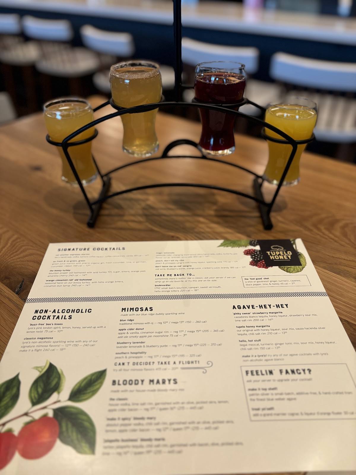Menu at Tupelo Honey Southern Kitchen & Bar, Upper Arlington