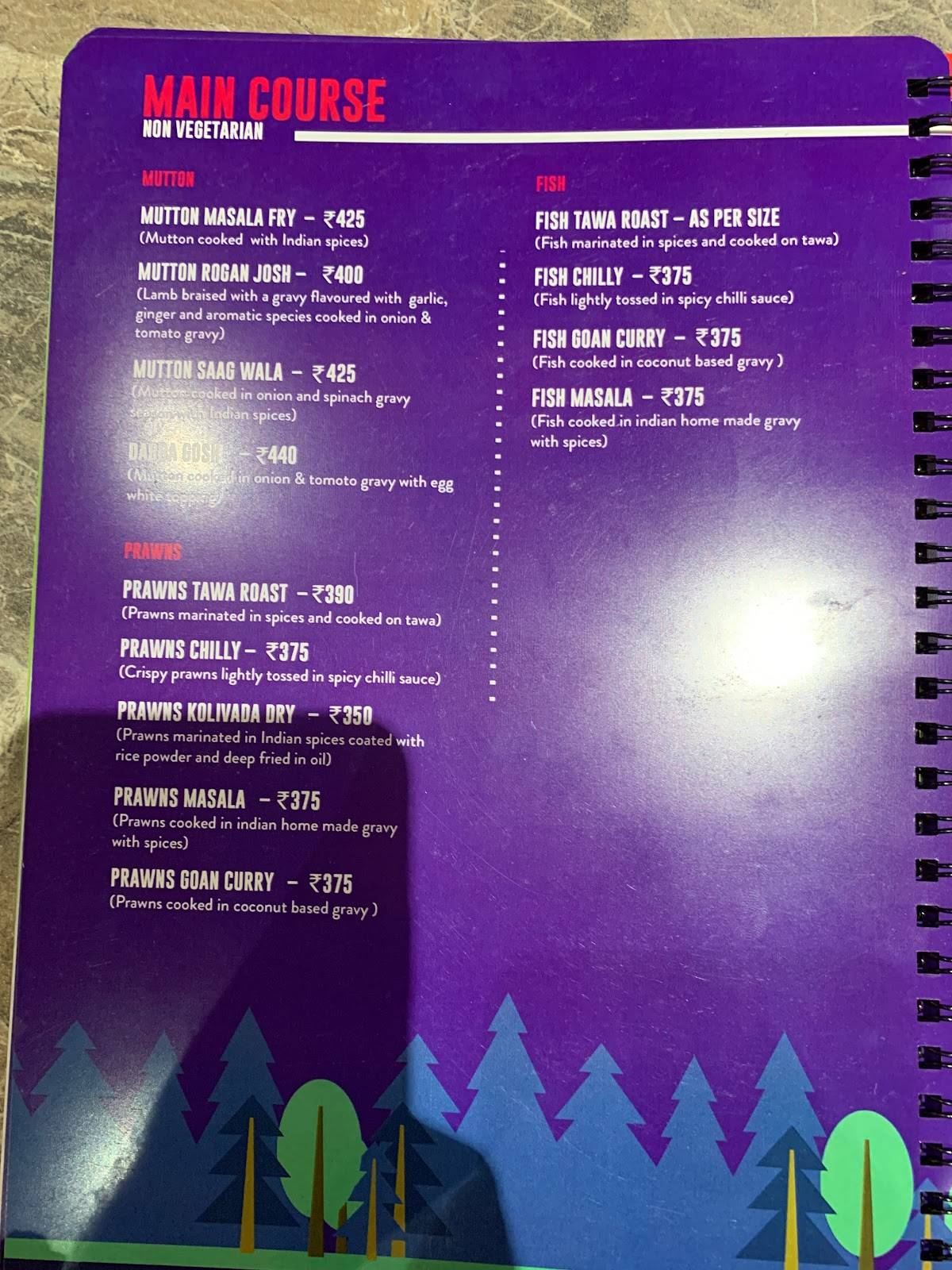 Menu at Urban Paratha Vyttila, Kochi, RP arcade