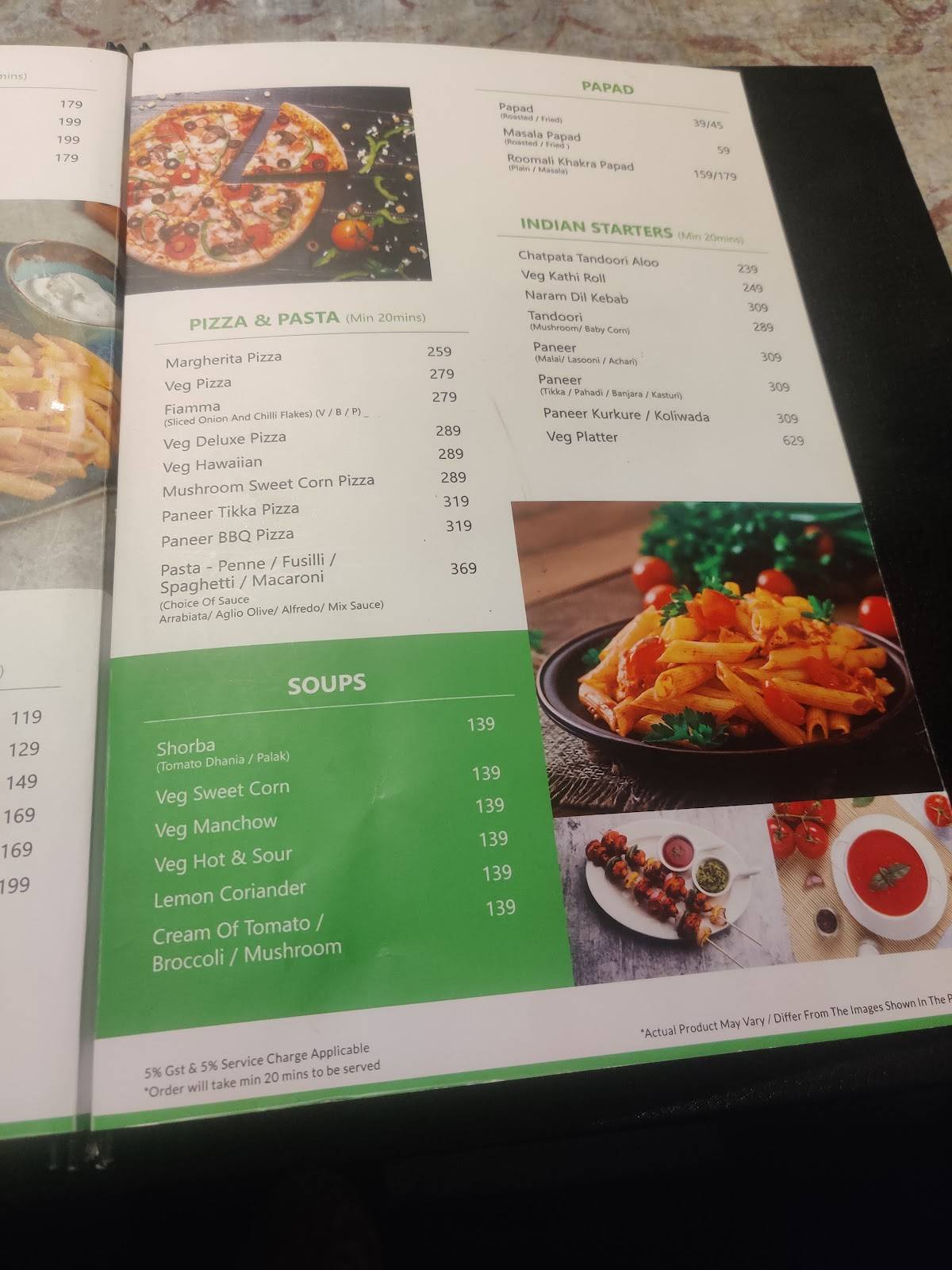 Menu at Veggies - Pure Veg Fast Food Restaurant, Lonavala