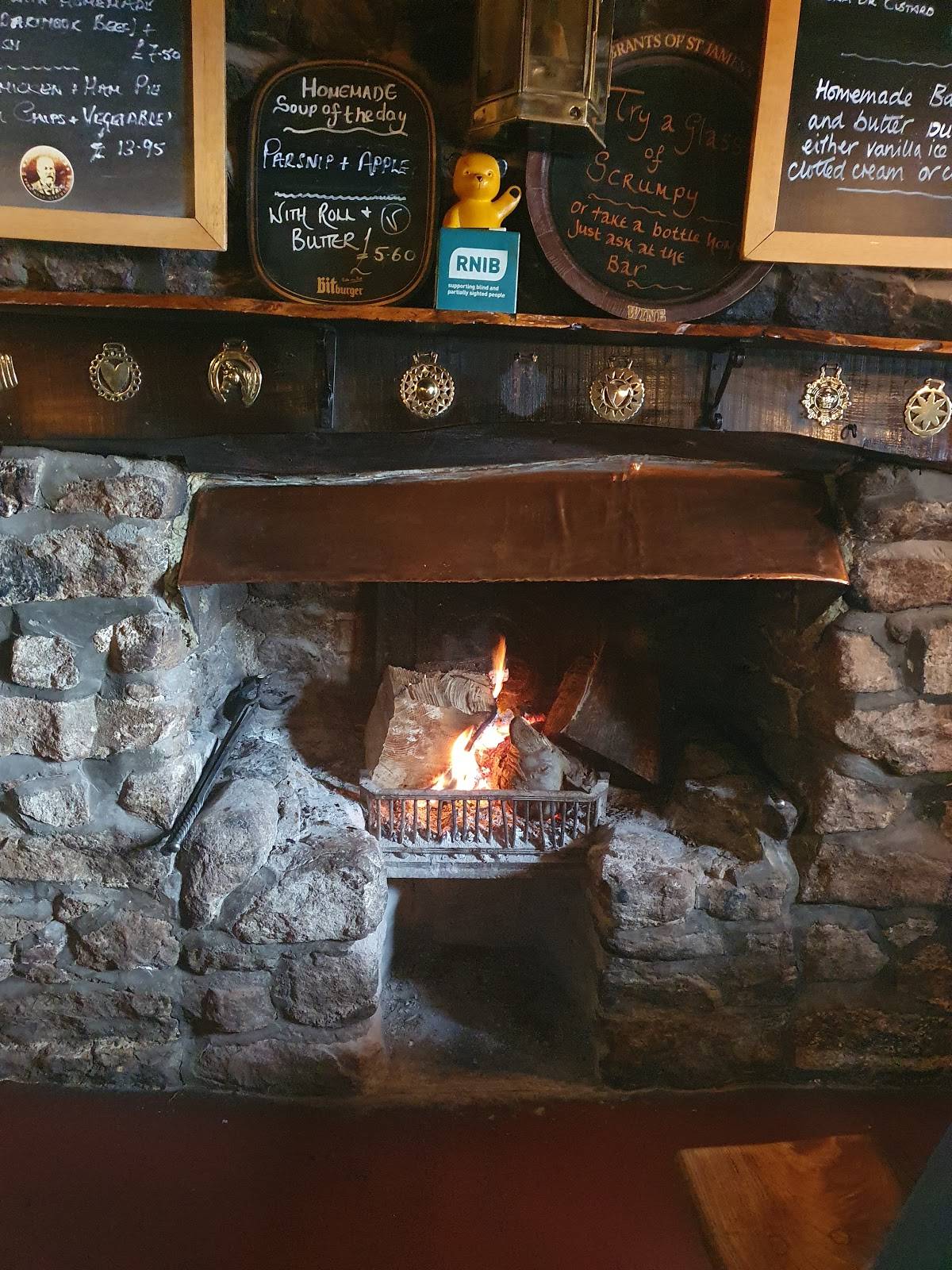 Menu at Warren House Inn pub & bar, Dartmoor Forest