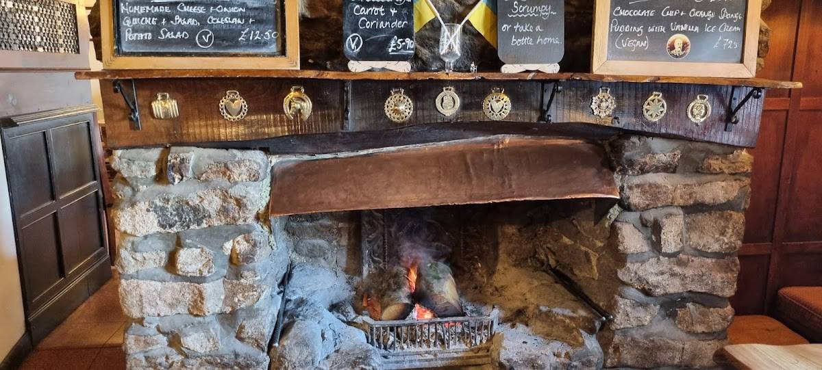 Menu at Warren House Inn pub & bar, Dartmoor Forest