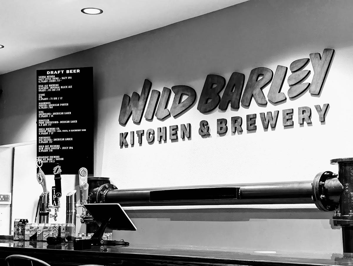 Menu at Wild Barley Kitchen & Brewery, San Antonio