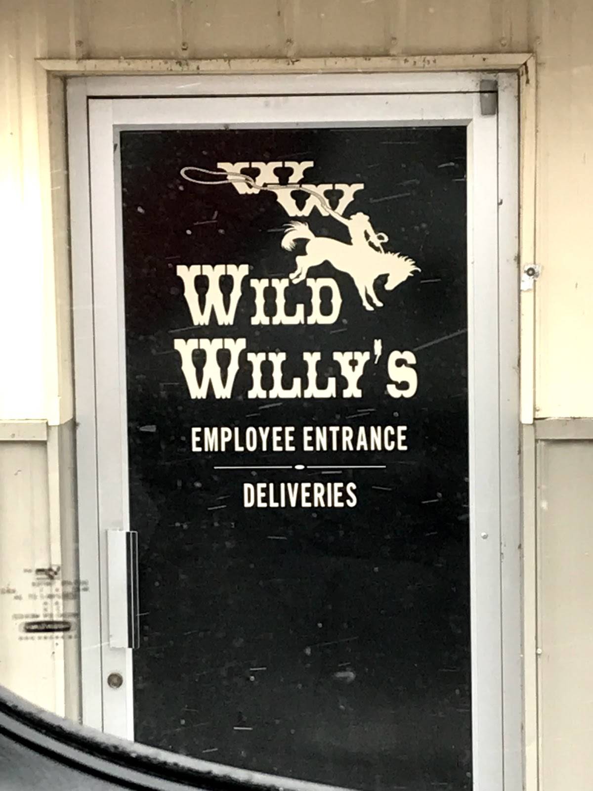 Menu at Wild Willy's pizzeria, Van Wert
