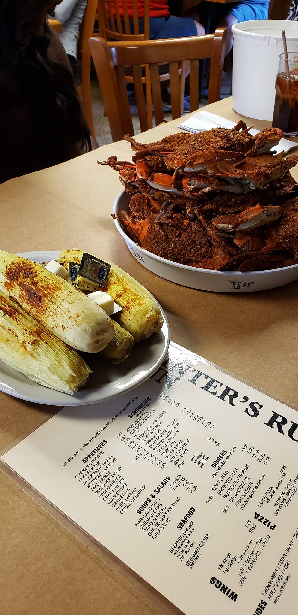 Menu at Winters Run Inn Inc restaurant, Edgewood