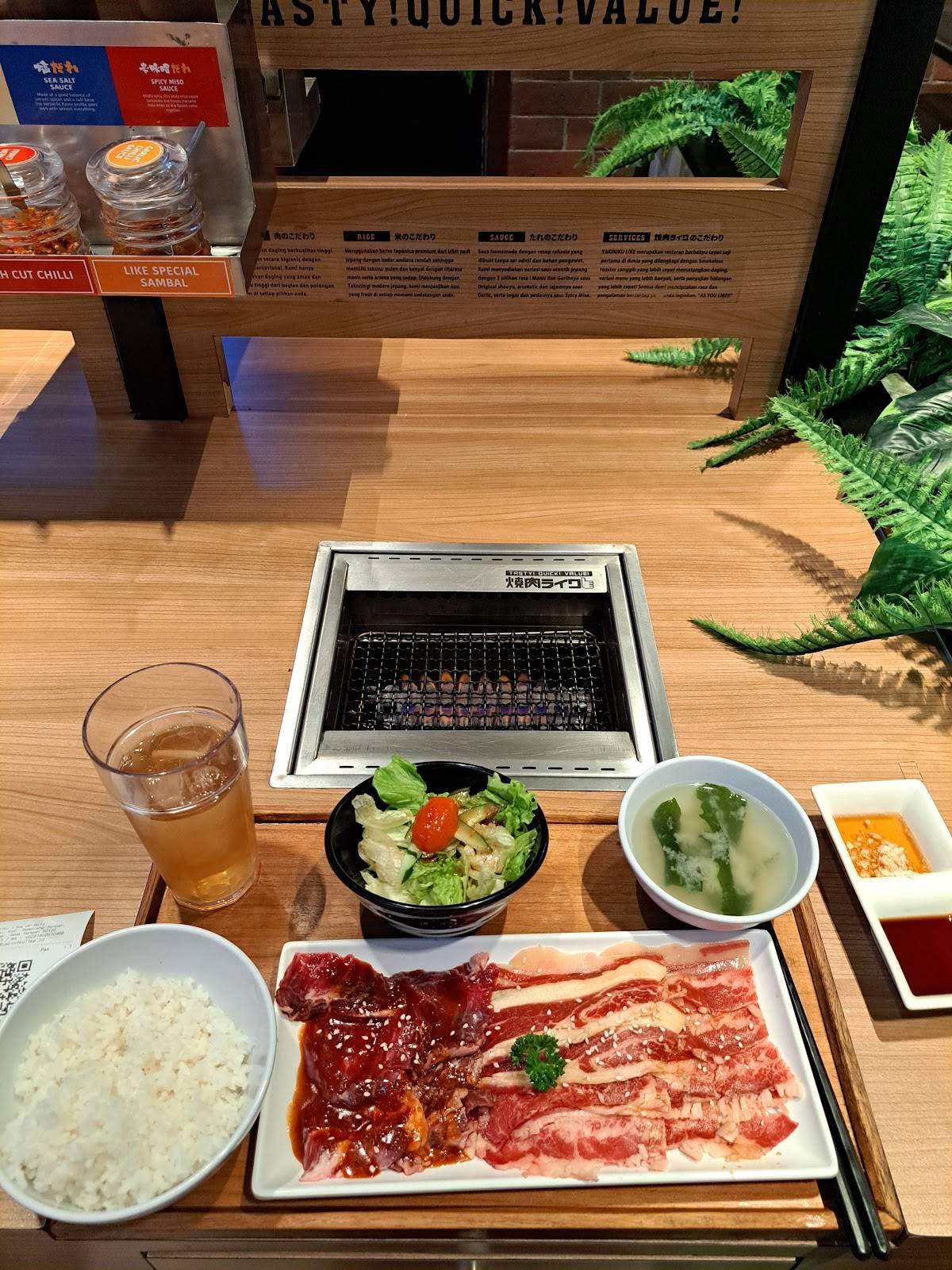 Menu at Yakiniku Like DP Mall Semarang restaurant, Semarang